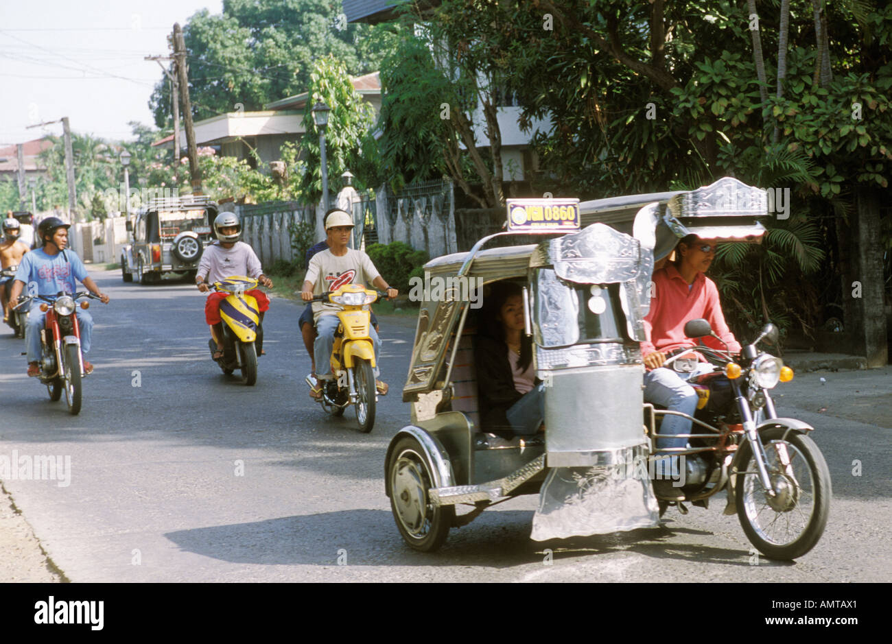 Philippines Vigan Traffic Stock Photo - Alamy