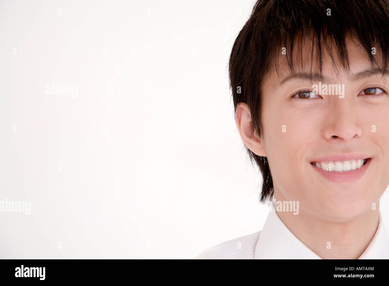 Portrait of Japanese man Stock Photo - Alamy
