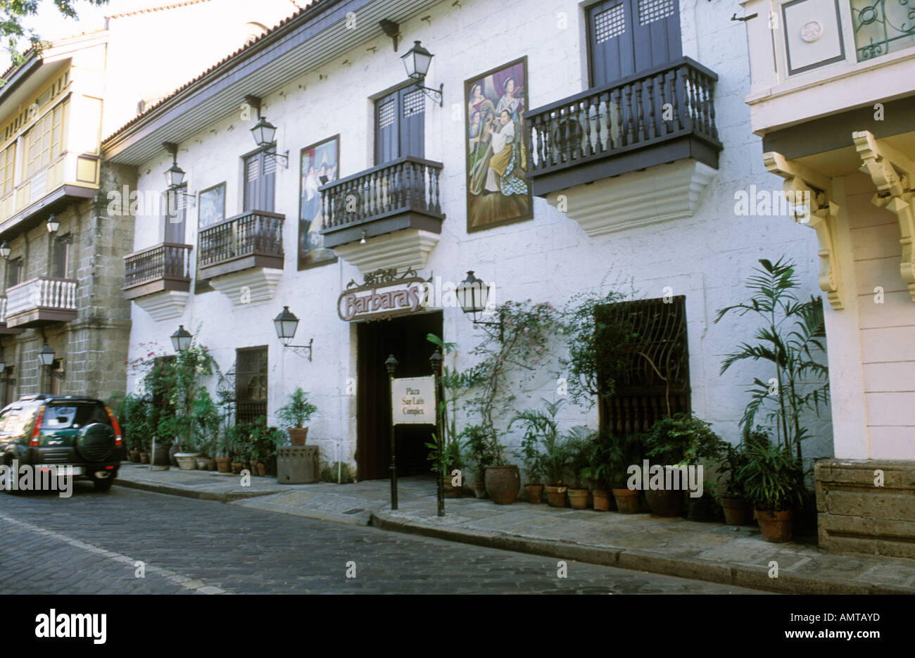 Philippines Intramuros Plaza Barrio San Luis Complex Barbara s ...