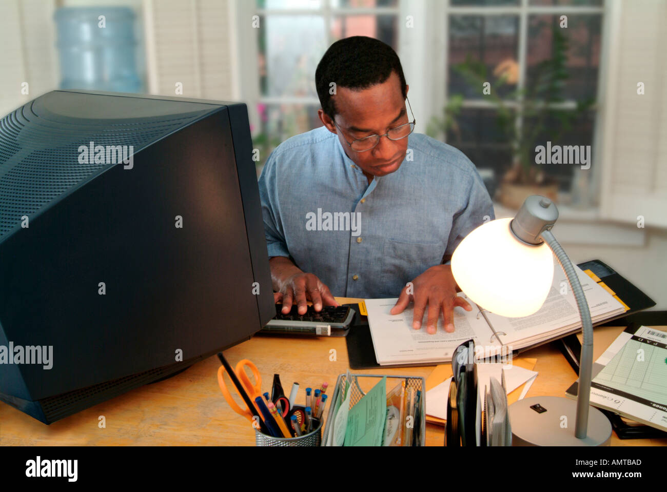 Study of a black man hi-res stock photography and images - Alamy