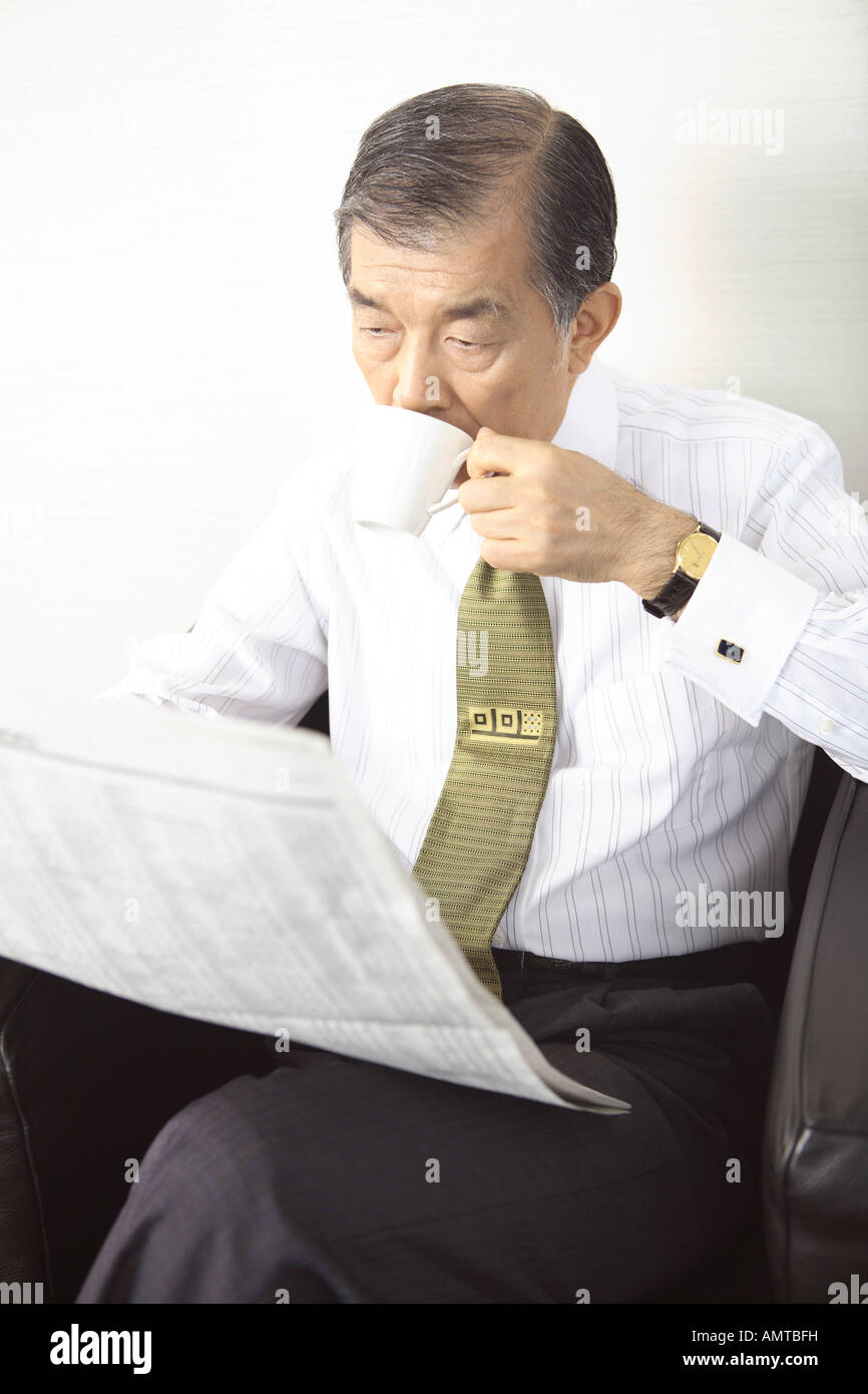 Japanese chief executive officer Stock Photo - Alamy