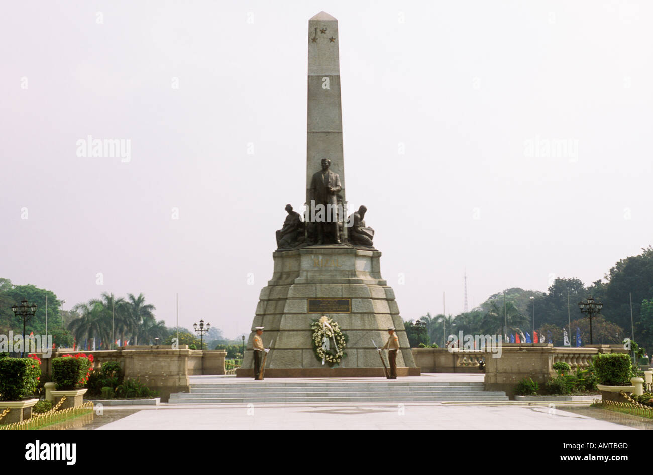 Philippines Manila Rizal Park Rizal Memorial Monument Stock Photo - Alamy