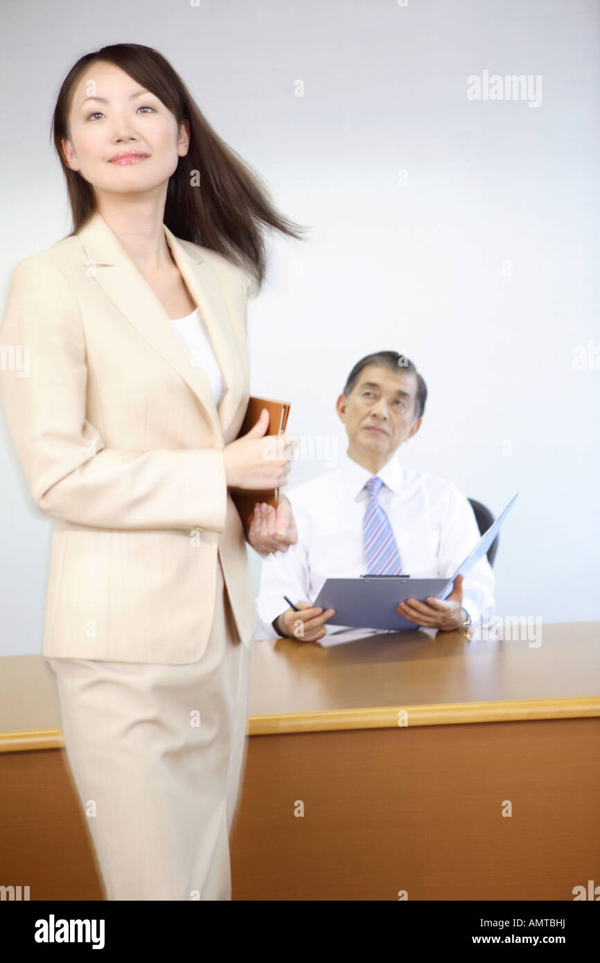 Chief executive officer and secretary Stock Photo - Alamy