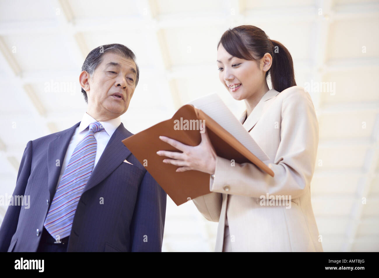 Chief executive officer and secretary Stock Photo - Alamy