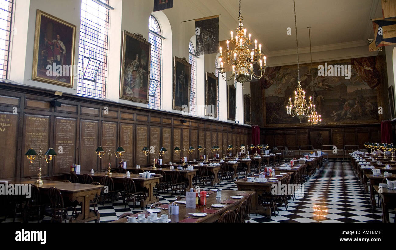 The Great Hall Chelsea Royal Hospital Chelsea London England Stock ...
