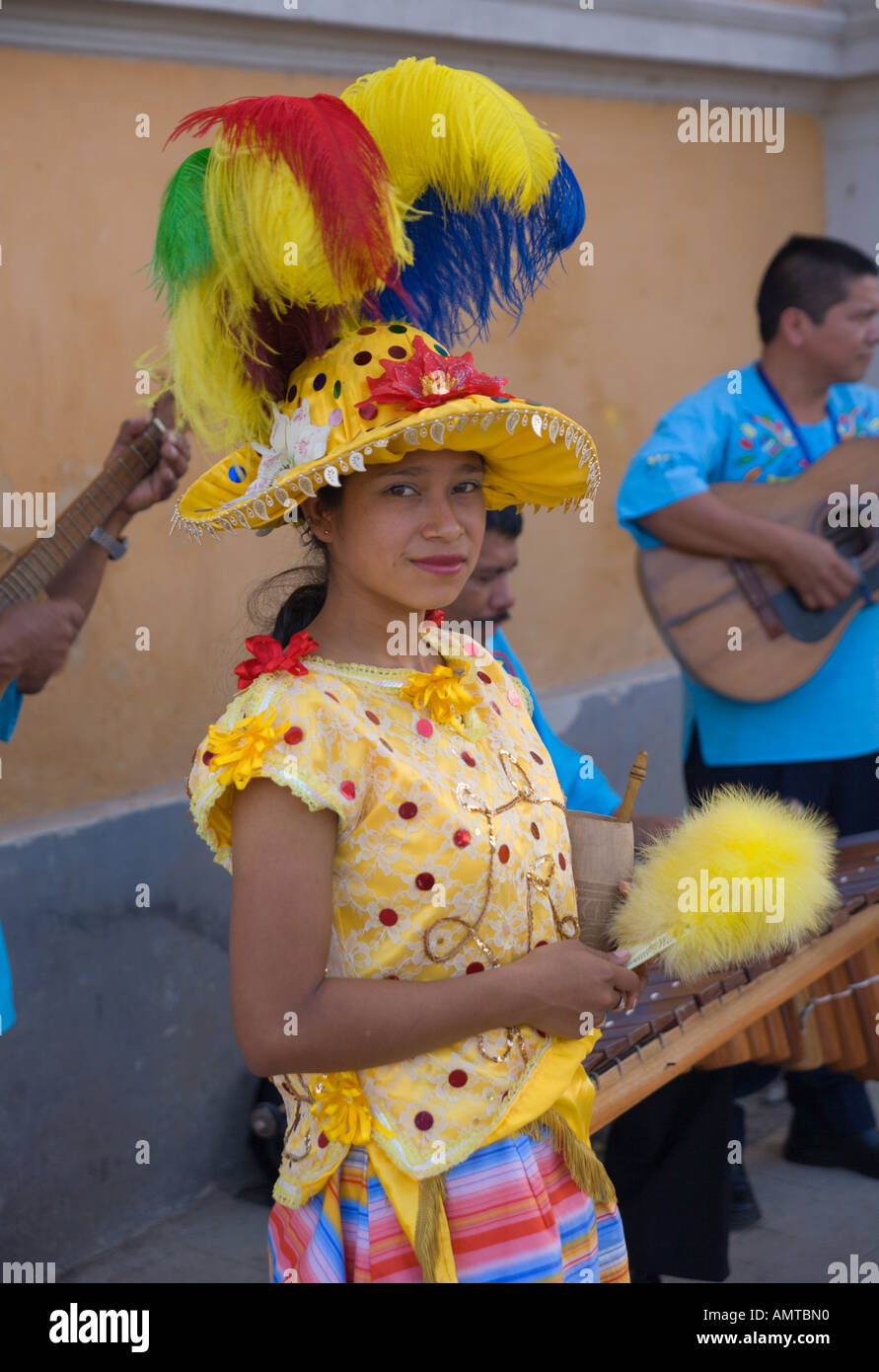 Nicaraguan traditional dress hi-res stock photography and images - Alamy