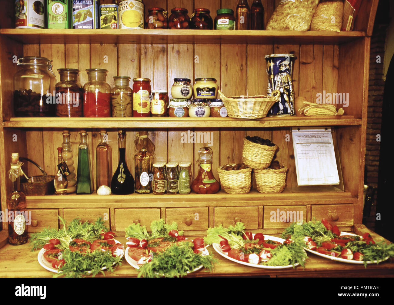 Sauces corner hi-res stock photography and images - Alamy