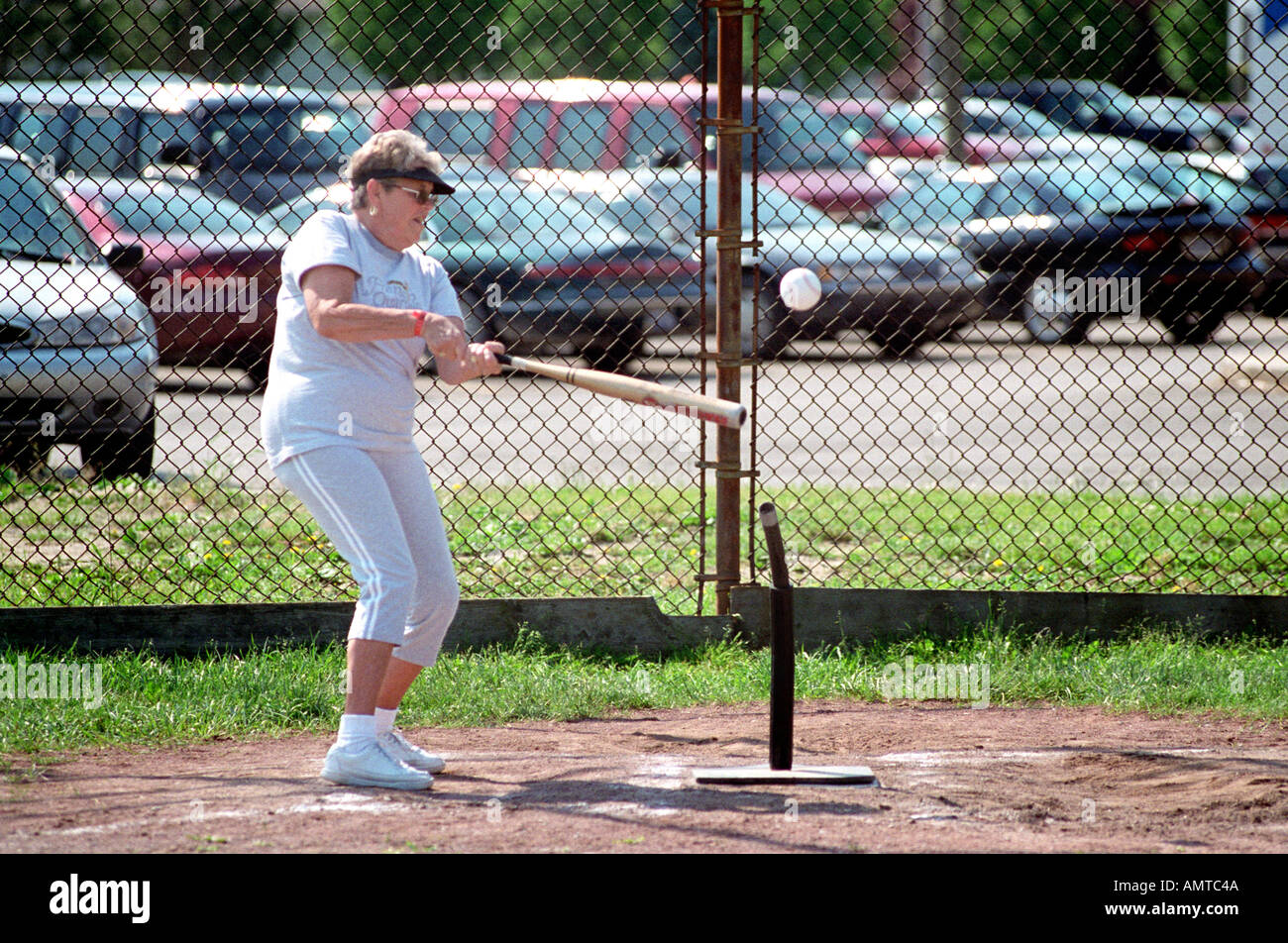 Senior citizens participate in senior Olympic sporting games St Clair ...