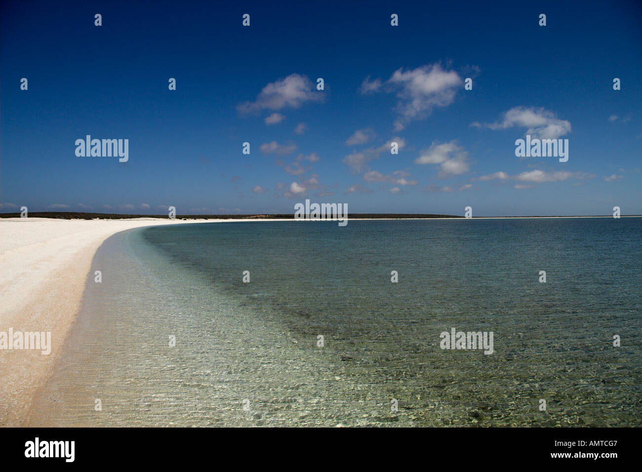 Shell Beach, Shark Bay, Western Australia. The perfect white beach ...