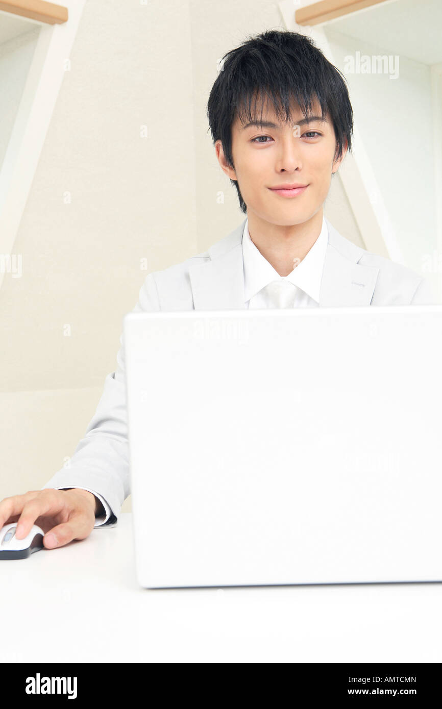 Person operating computer mouse hi-res stock photography and images - Alamy