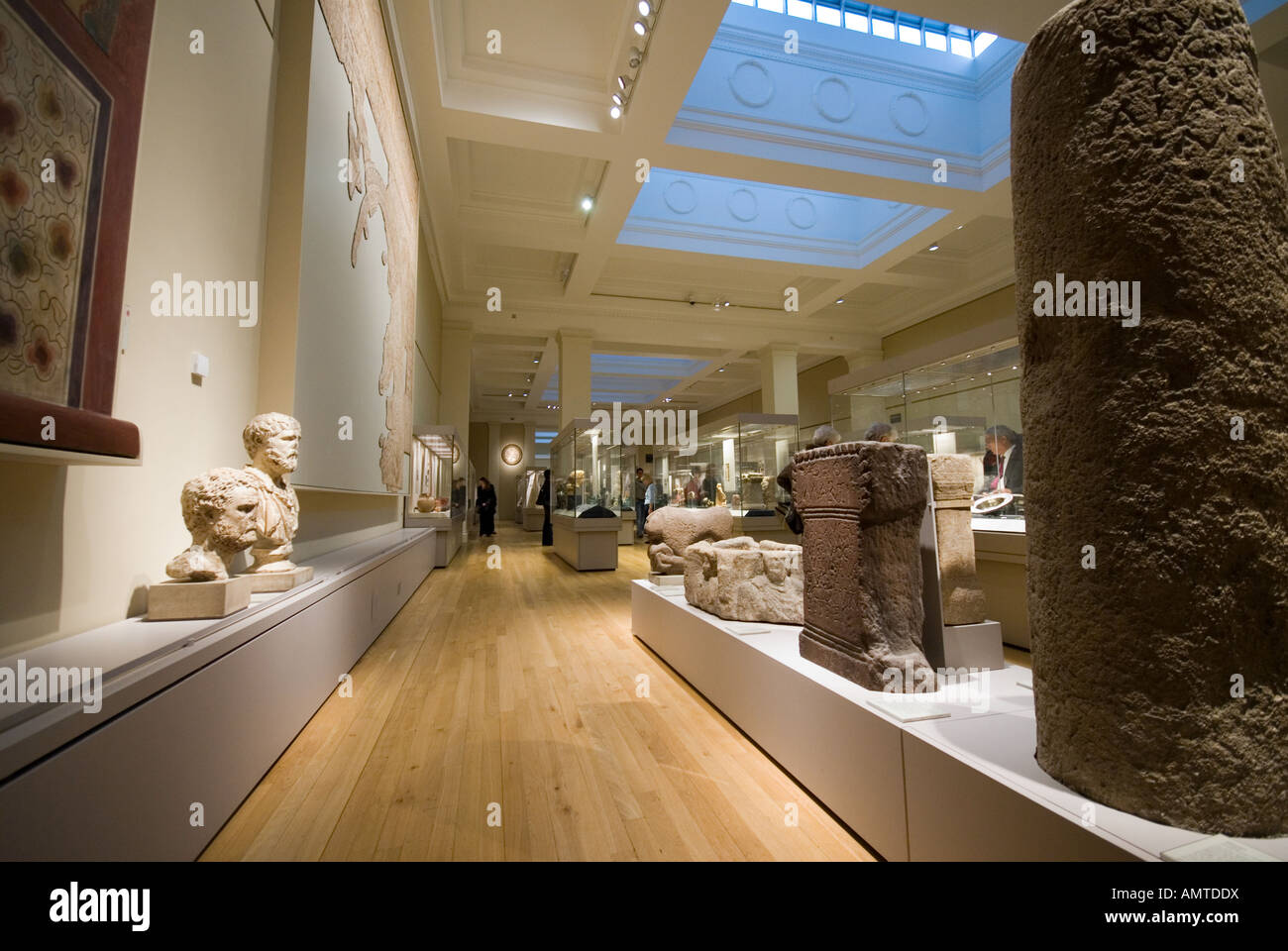 British Museum inside interior London Stock Photo - Alamy