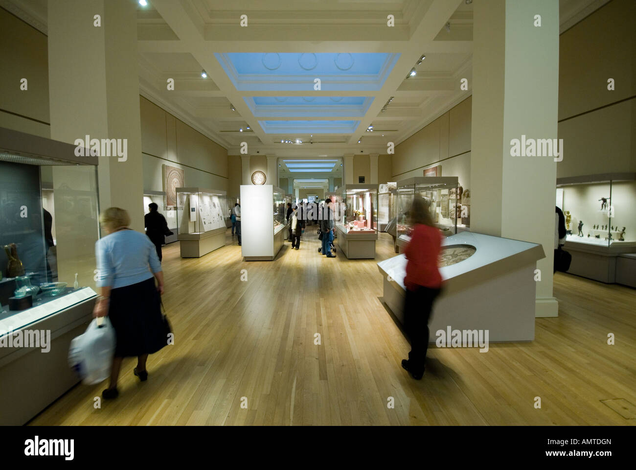 British Museum inside interior London Stock Photo - Alamy