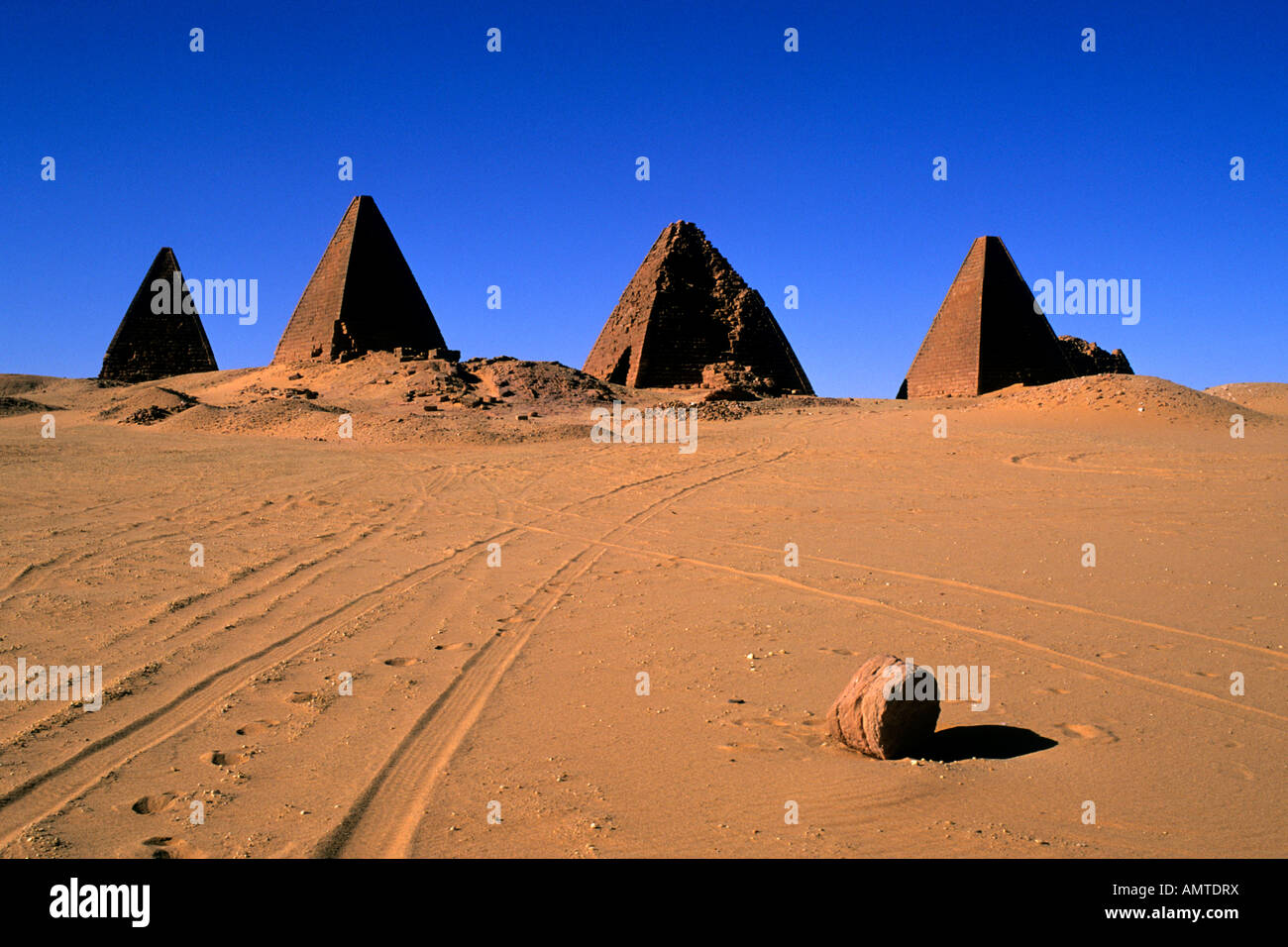 Pyramids at Jebel Barkal Stock Photo - Alamy