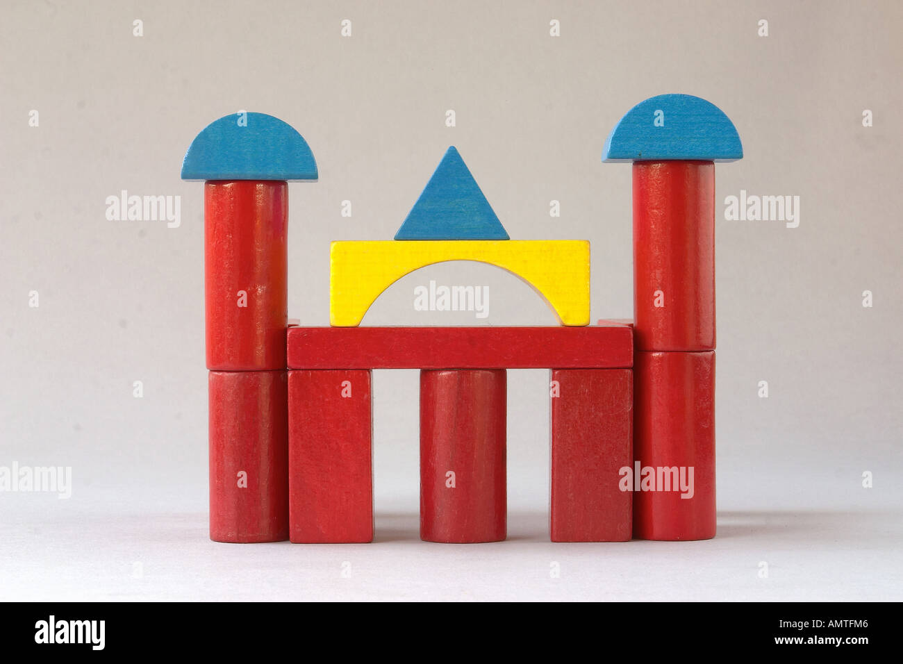 Building bricks, columns Stock Photo - Alamy