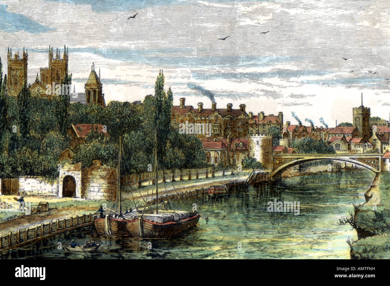 York in england vintage hi-res stock photography and images - Alamy