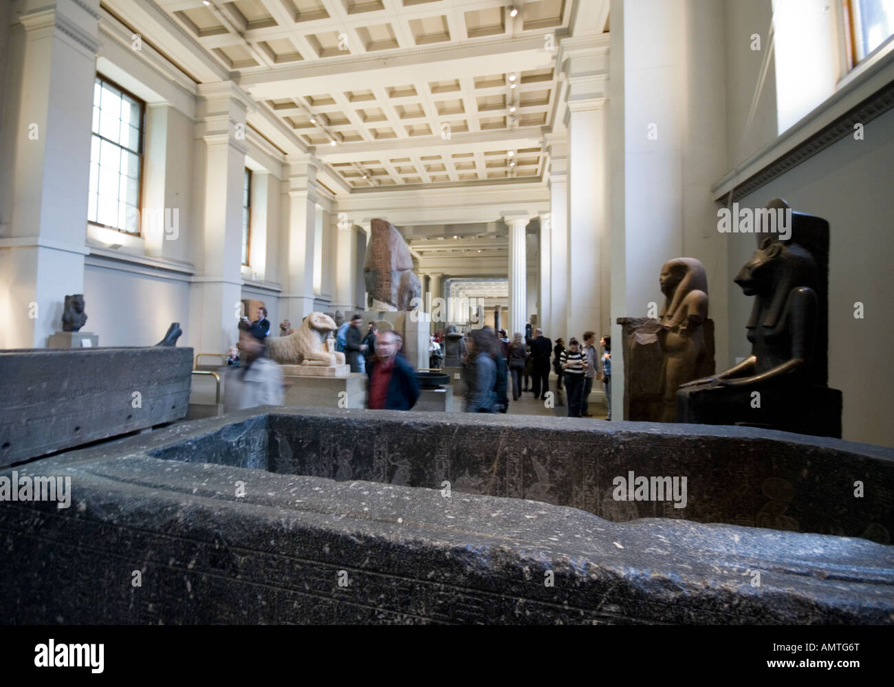 British Museum inside London Stock Photo - Alamy
