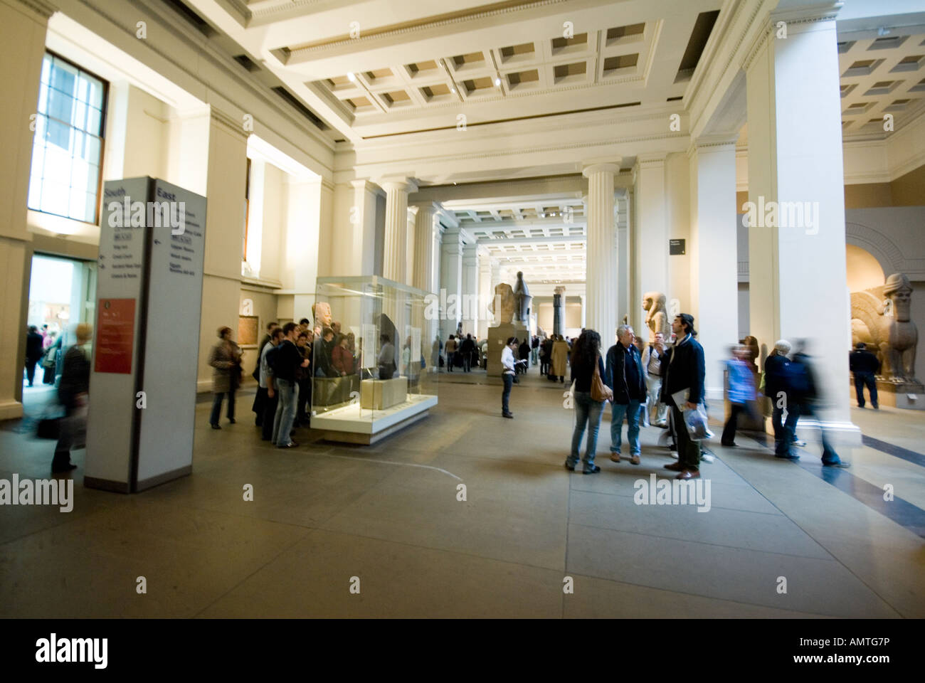 British Museum inside London Stock Photo - Alamy