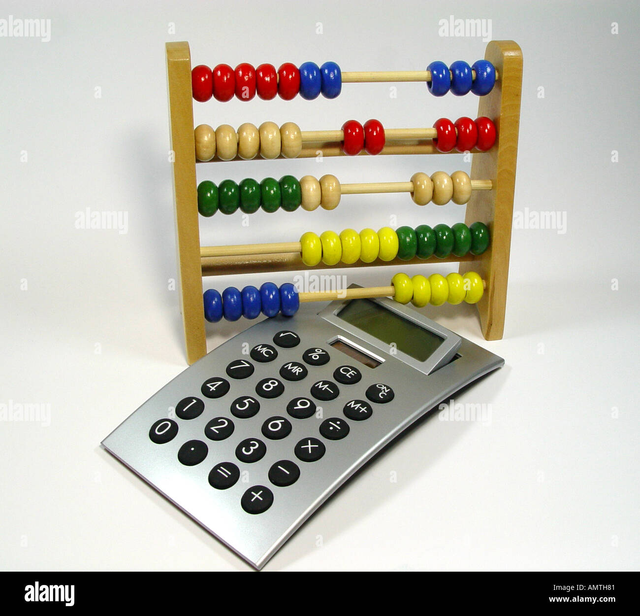 Abacus as symbol for calculation finances computation engineering Stock ...