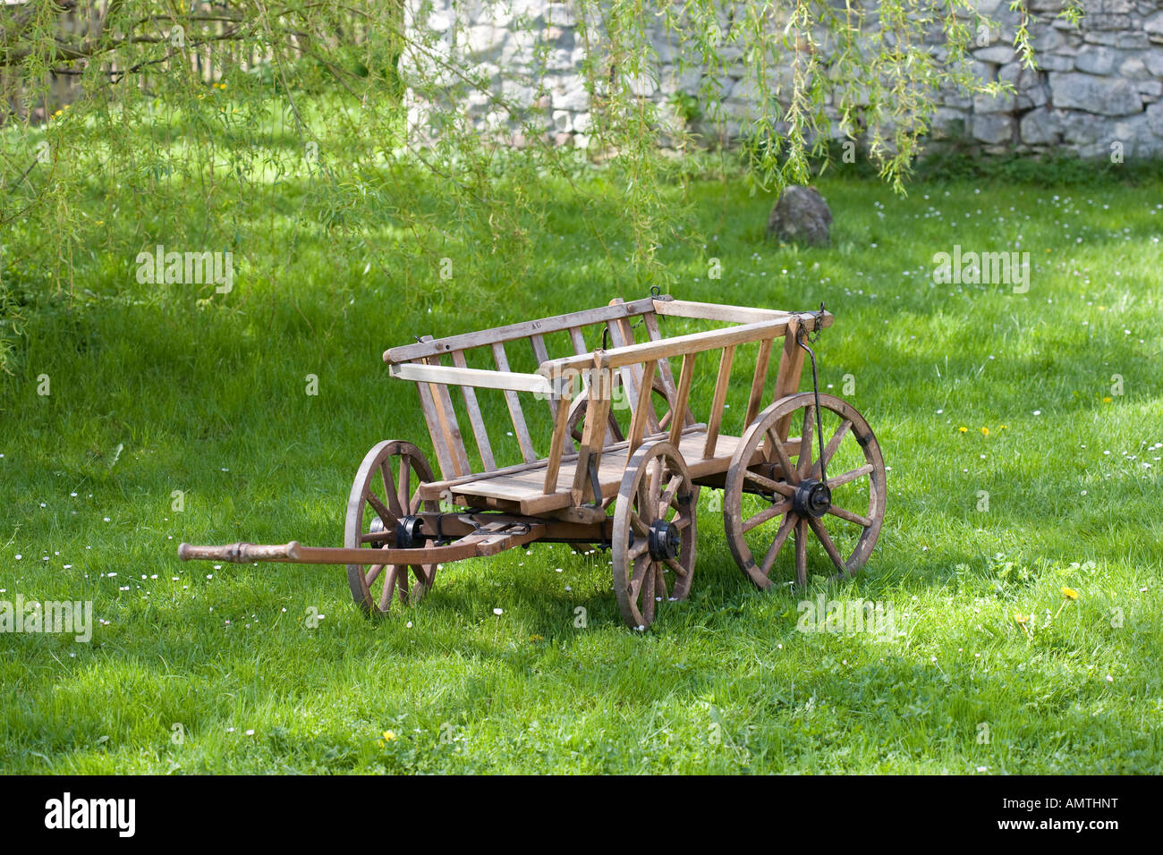 A hay cart Stock Photo - Alamy