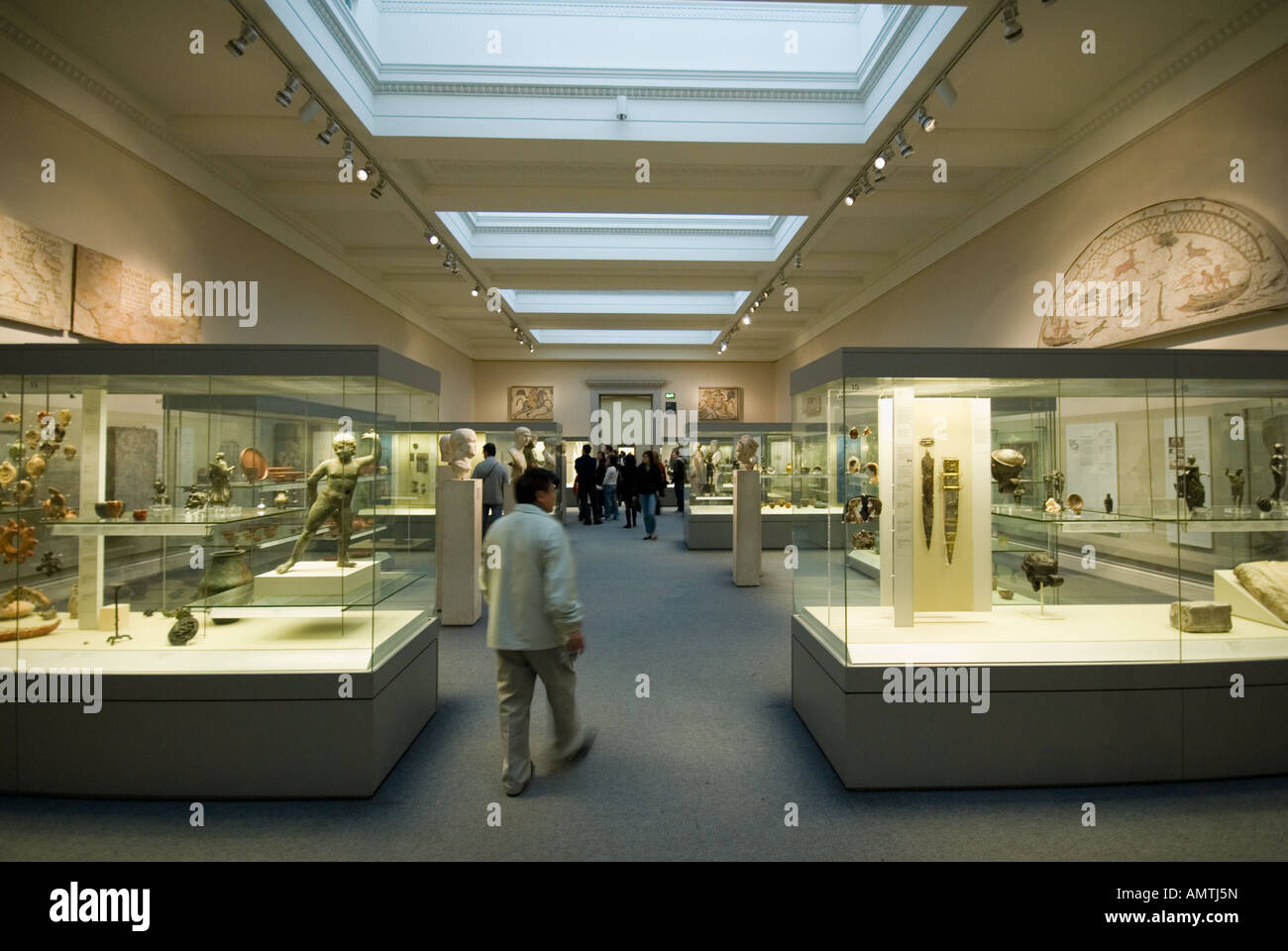 British Museum marble statue London Stock Photo - Alamy