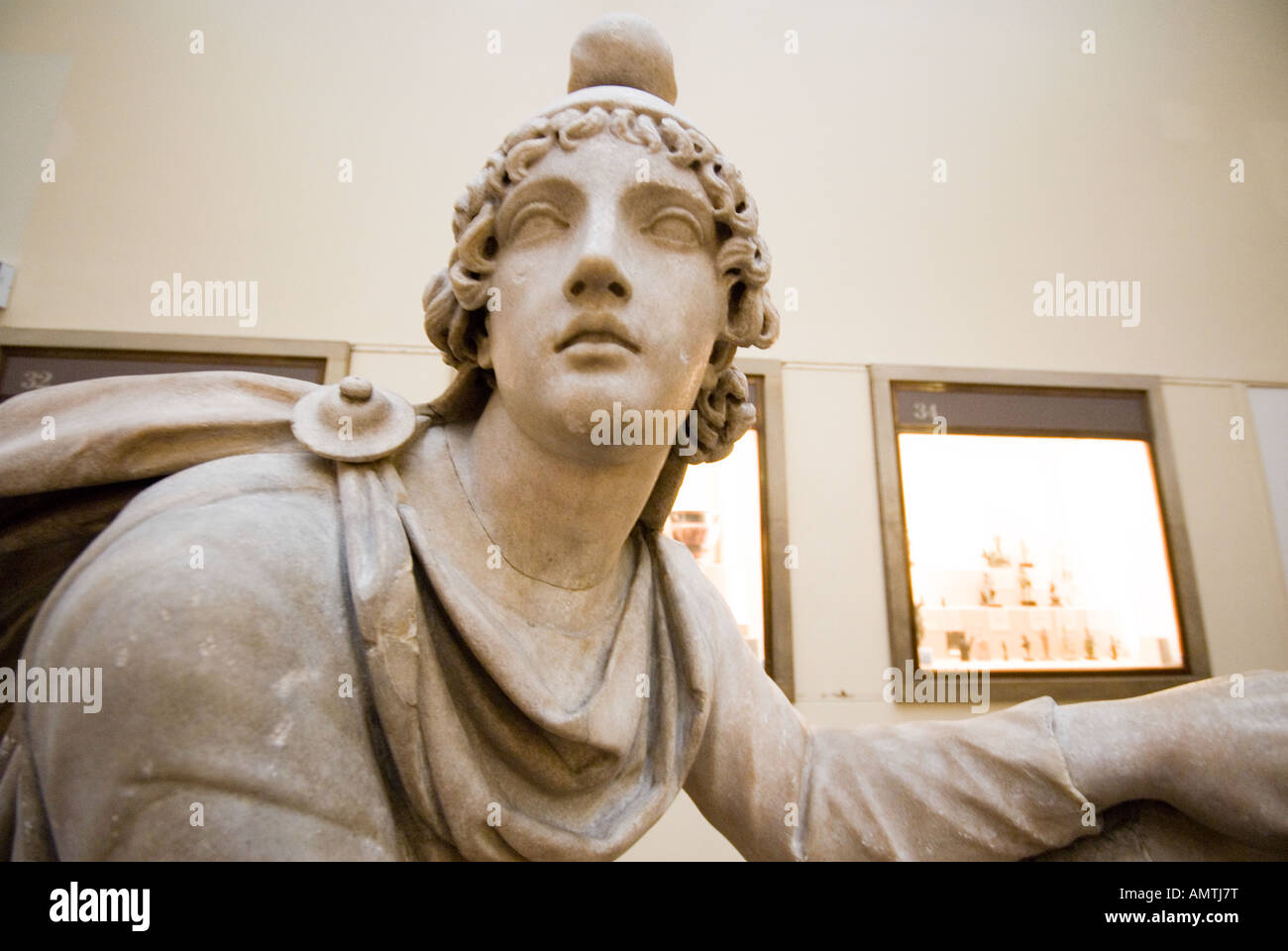 British Museum marble statue London Stock Photo - Alamy