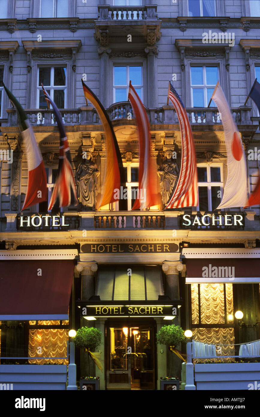 Hotel Sacher Vienna Austria Stock Photo - Alamy