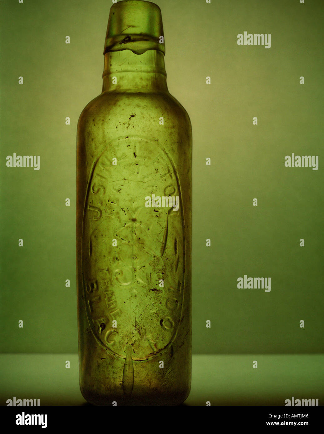 Still life of glass bottle from J Singleton of Blackpool carries the ...