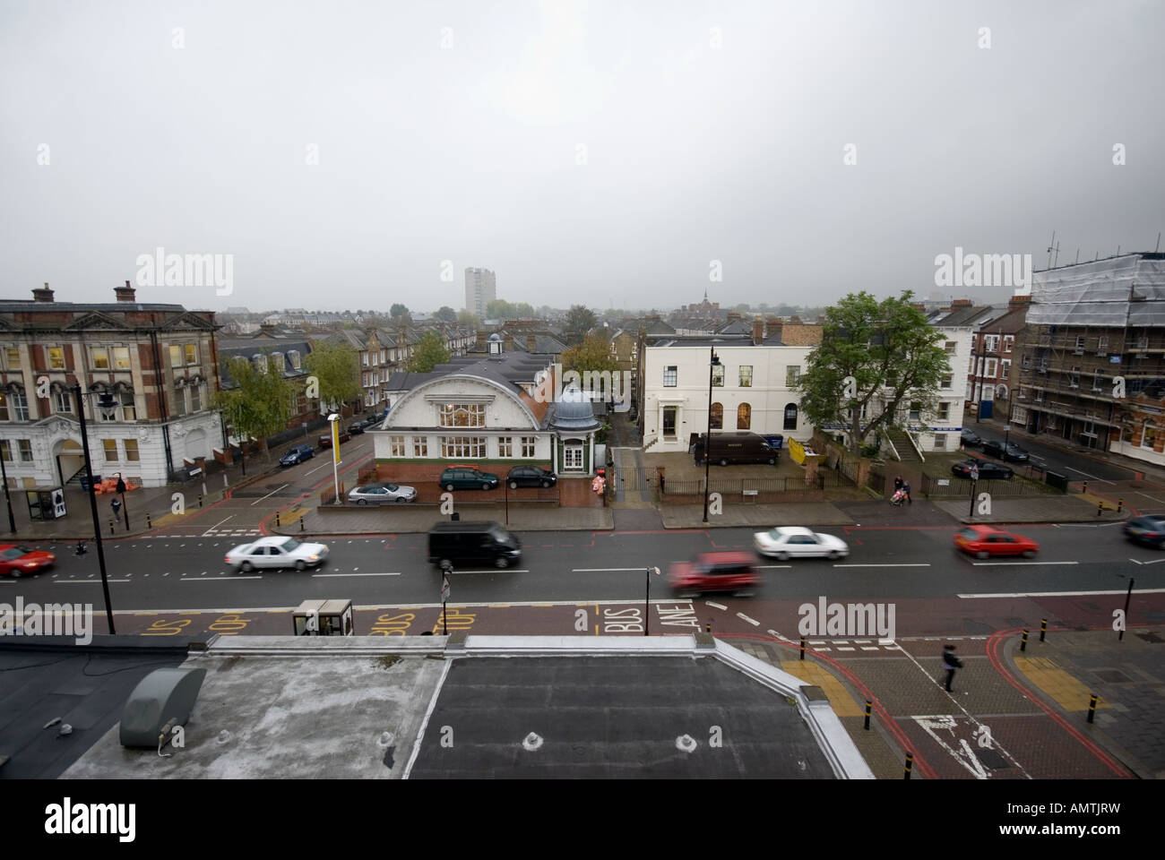 Clapham North high street London Stock Photo - Alamy