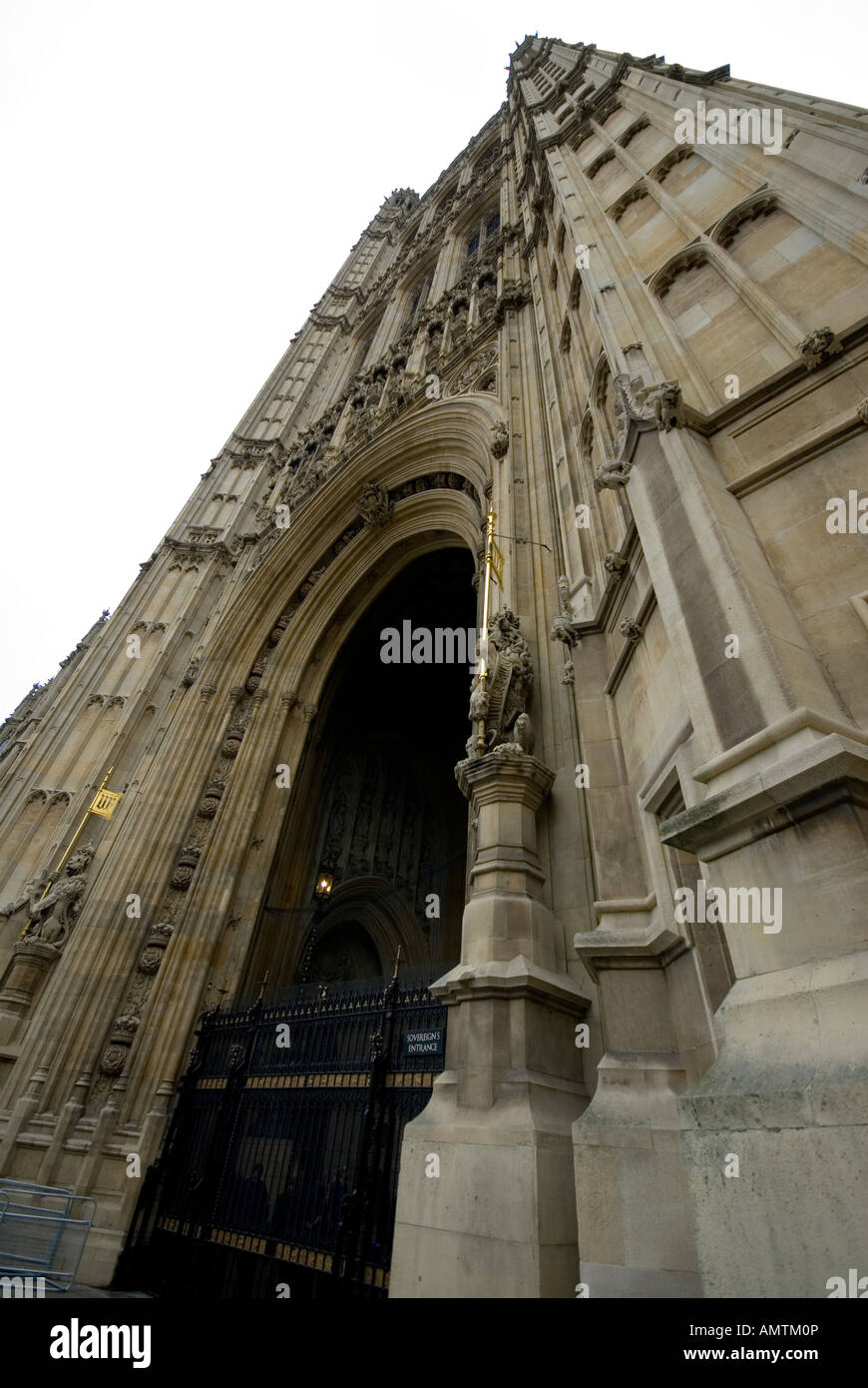 The Houses of Parliament door gate London Stock Photo - Alamy