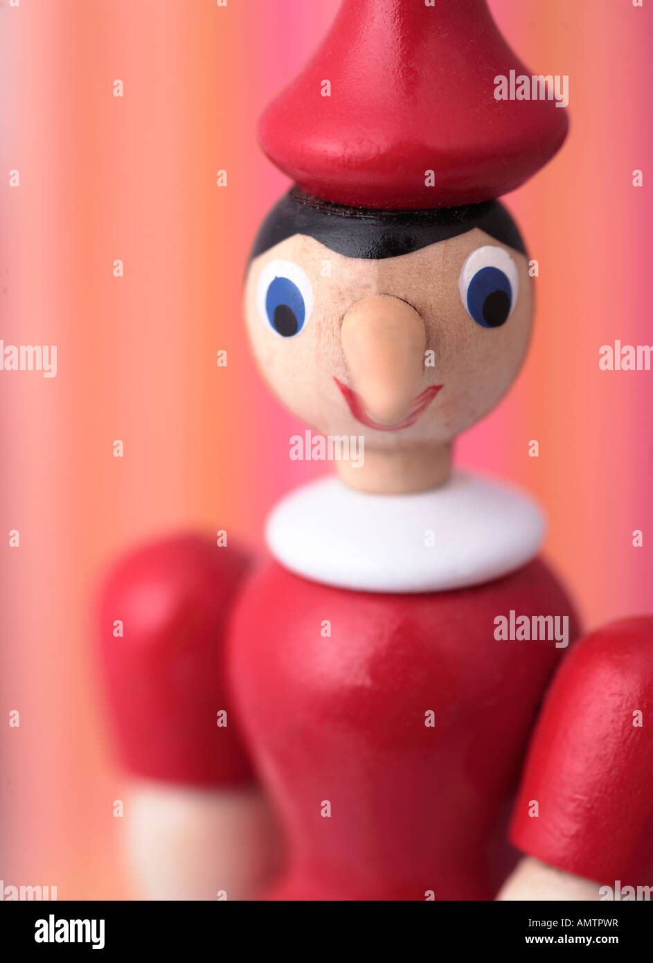 Pinocchio face hi-res stock photography and images - Alamy
