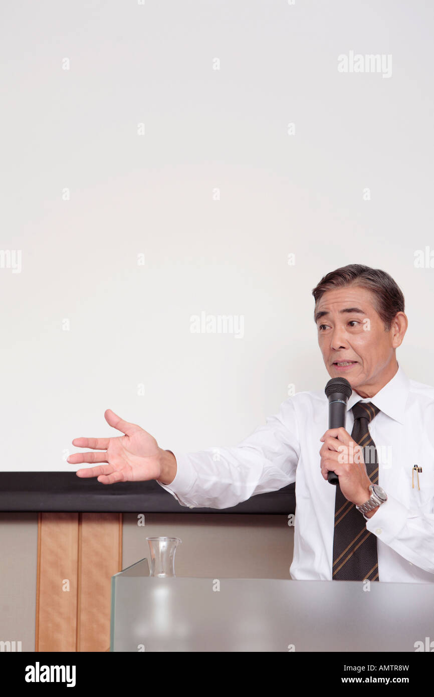 Scene of seminar Stock Photo - Alamy