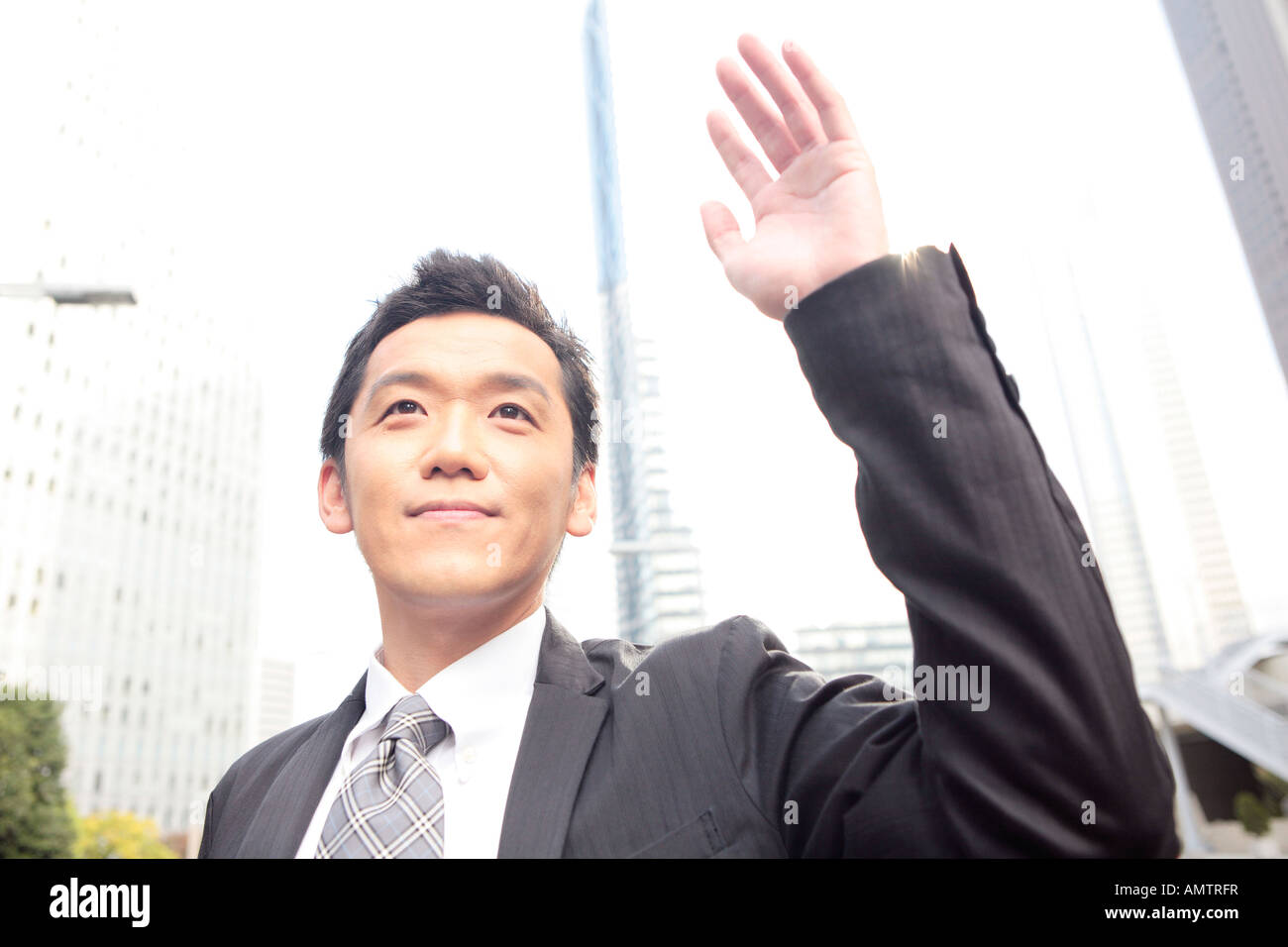 Portrait of Japanese office worker Stock Photo - Alamy