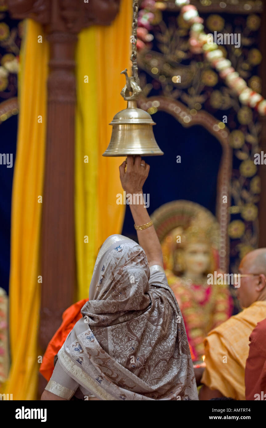 Indian spirituality bell temple hi-res stock photography and images - Alamy