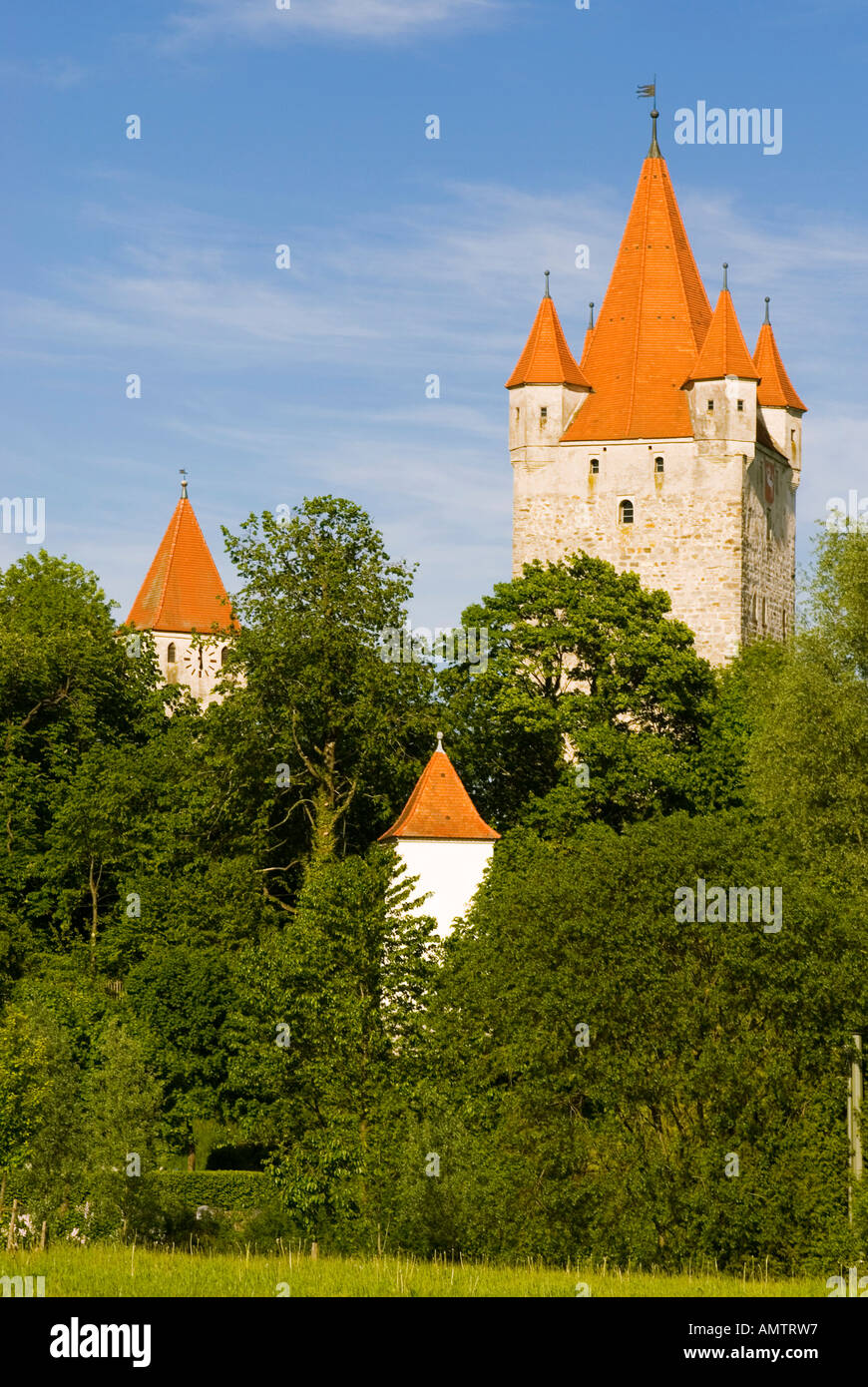 Haag district of Muehldorf Upper Bavaria Germany castle Stock Photo - Alamy