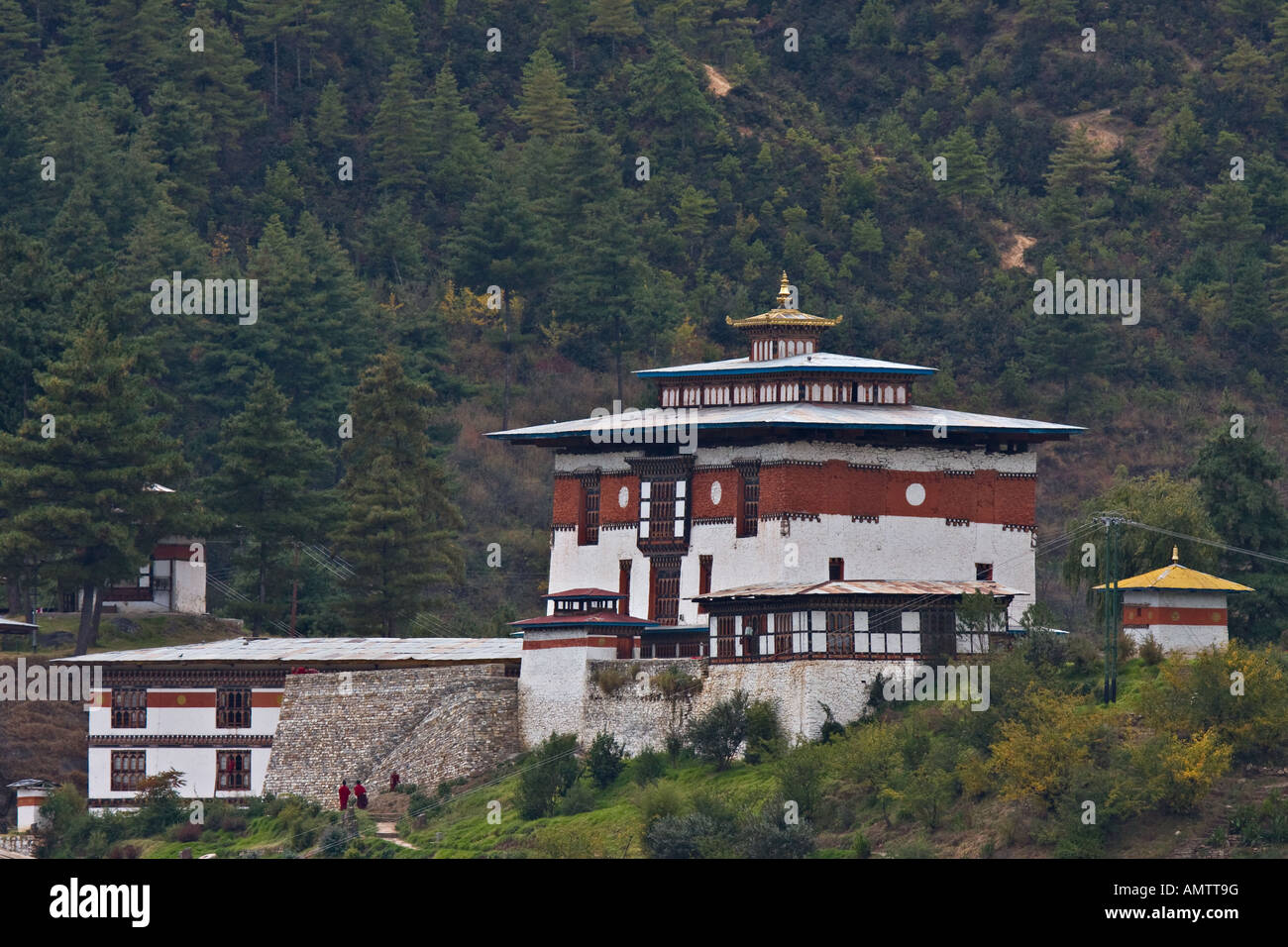 Dechen Phodrang, Monastery Thimphu, Bhutan Stock Photo - Alamy