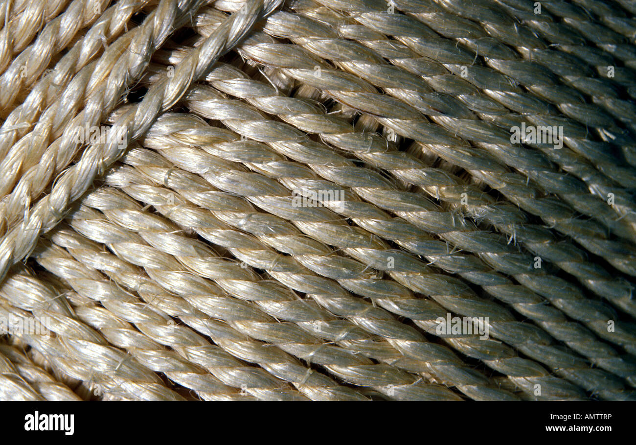 String sisal in a ball the winding produces a pattern Stock Photo - Alamy