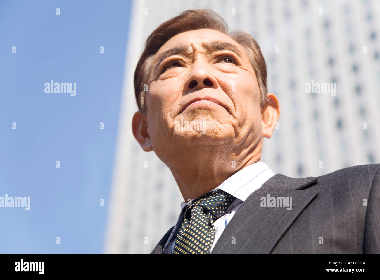 Portrait of Japanese executive Stock Photo - Alamy