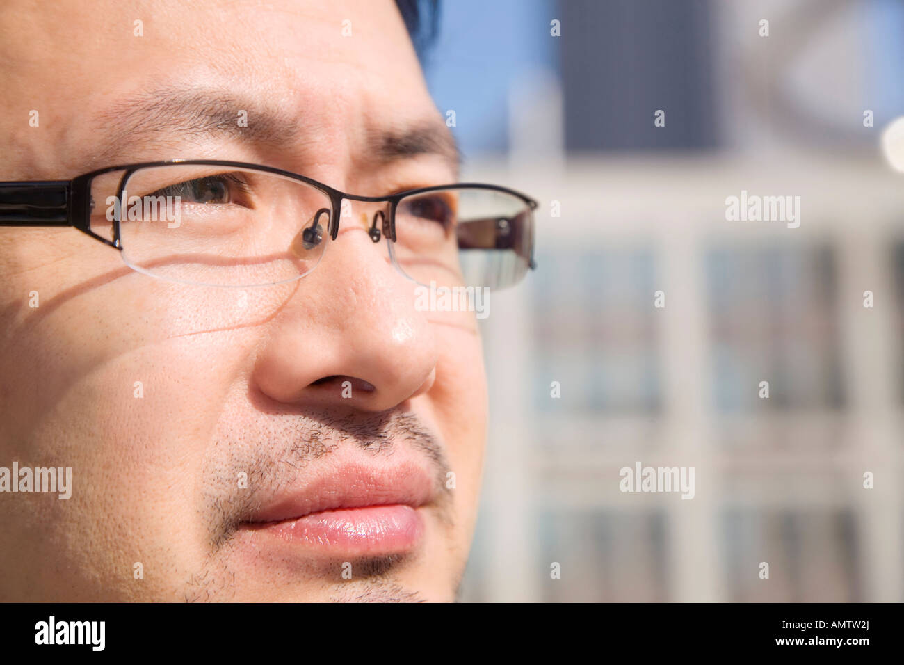 Portrait of Japanese office worker Stock Photo - Alamy