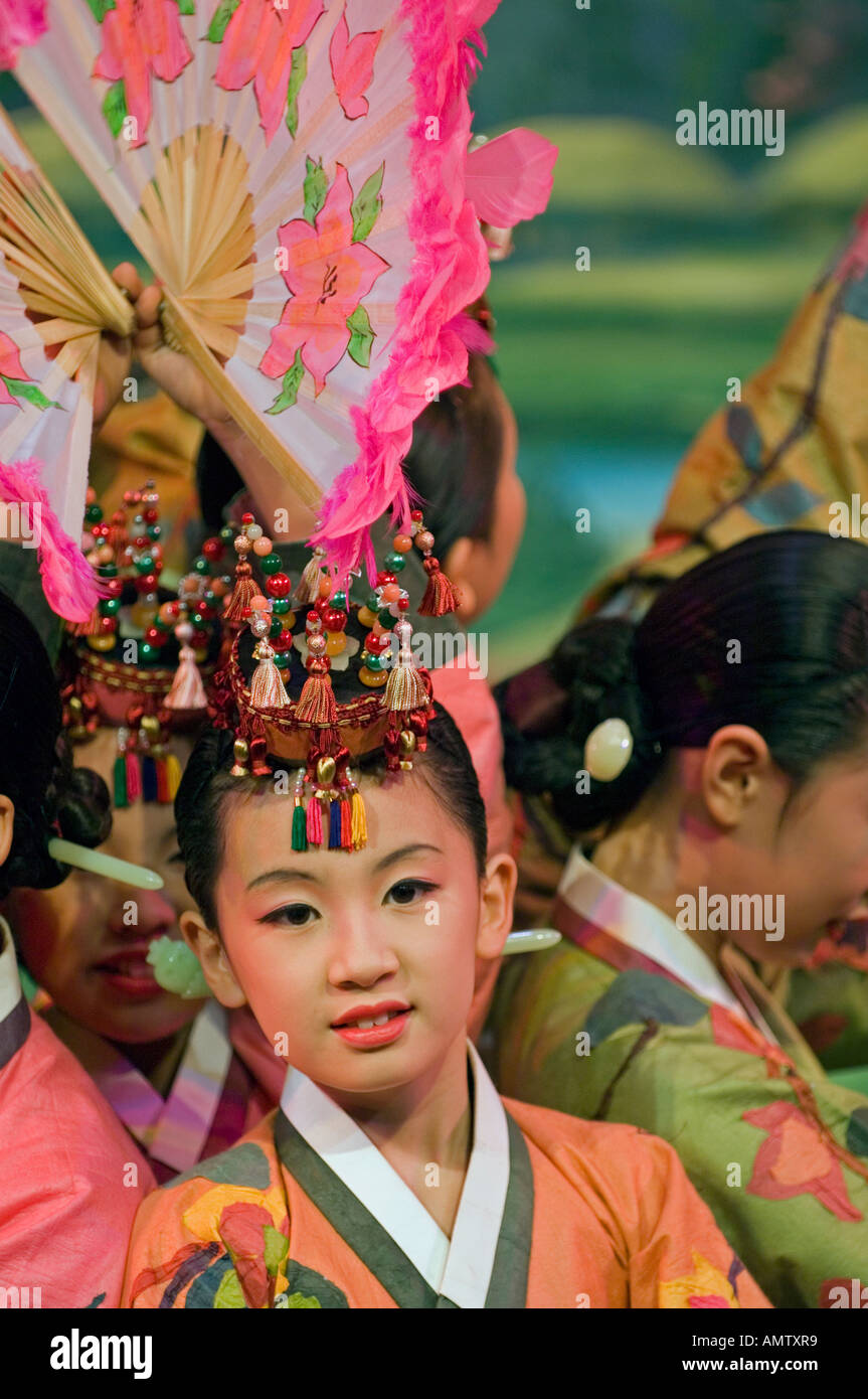 Young Korean dancer from Seoul Theatre Youth Musical Company Stock ...