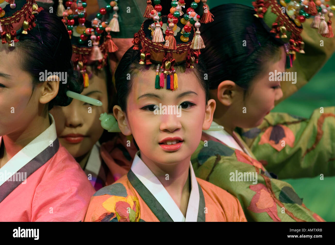 Young Korean dancer from Seoul Theatre Youth Musical Company Stock ...