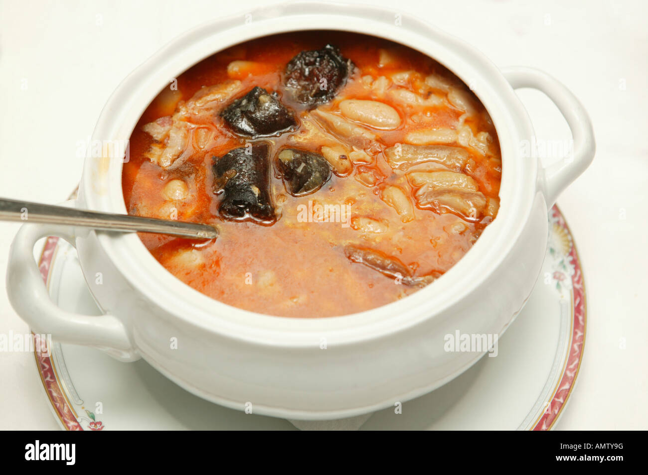 Food, Tourism, Fabada, Asturias, Spain, Stew, Gastronomy, Plate ...