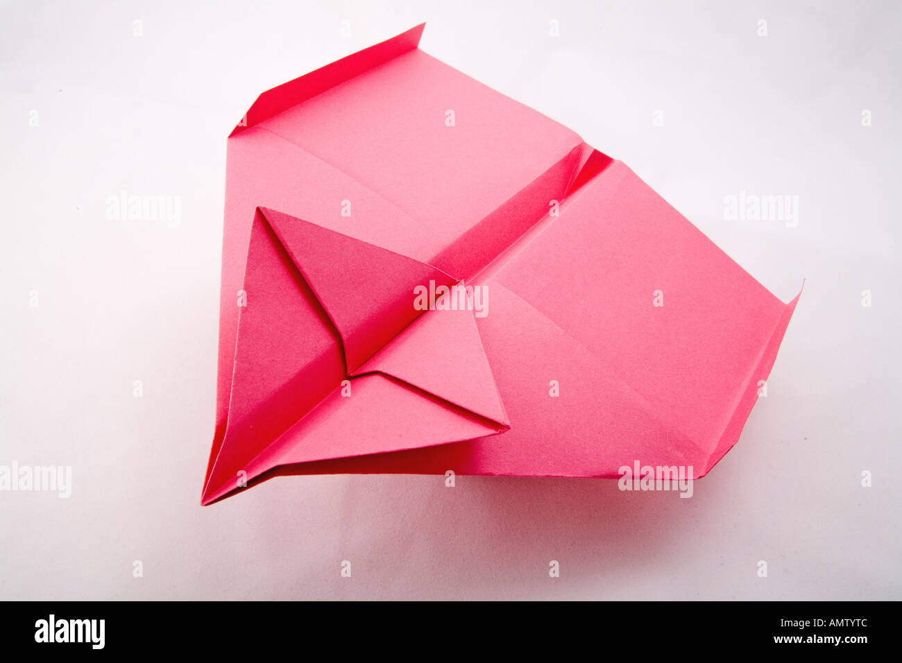 Folded paper planes hi-res stock photography and images - Alamy