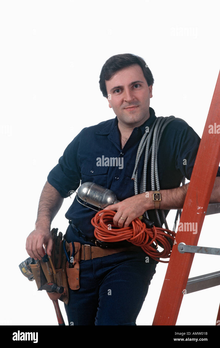 Adult worker portrait Cut Out Stock Images & Pictures - Alamy