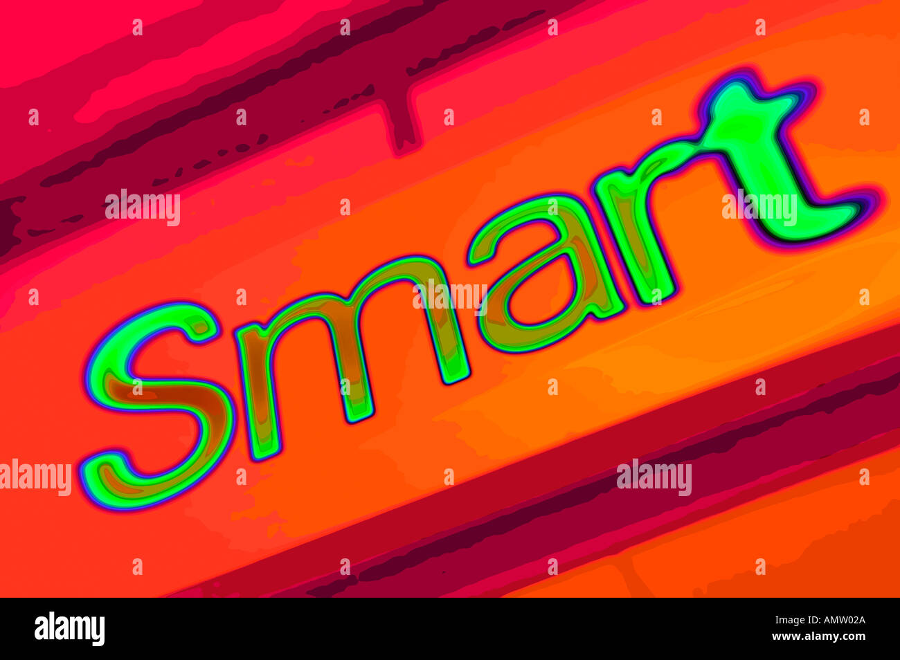 The word "smart" appearing in various forms Stock Photo - Alamy