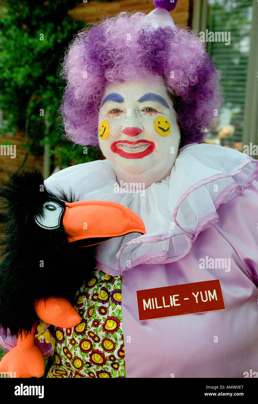 Portrait clown hi-res stock photography and images - Alamy