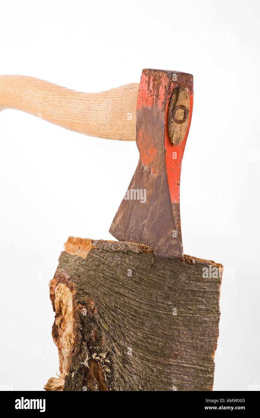 Busy chopping wood hi-res stock photography and images - Alamy