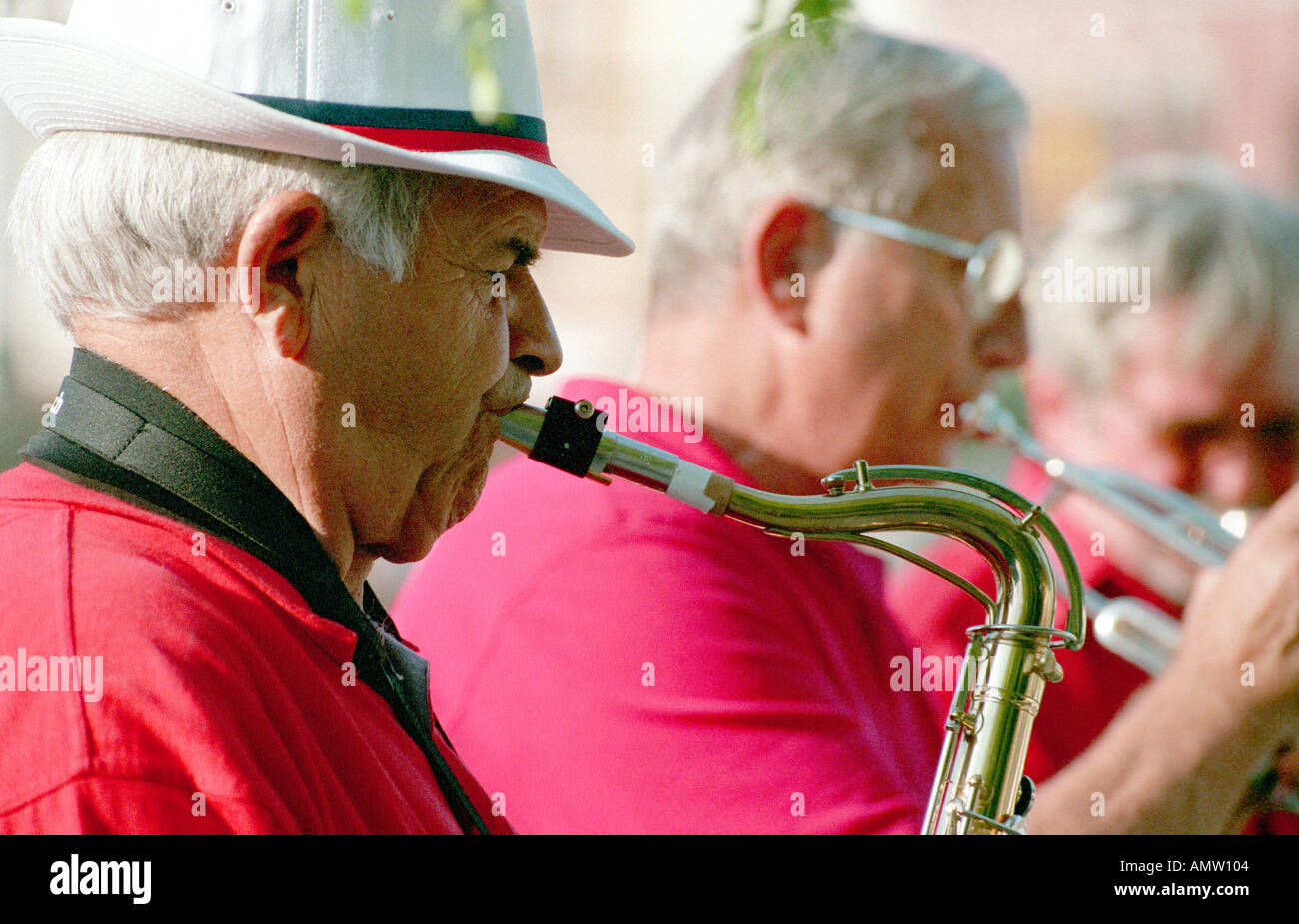 Saxophone rest hi-res stock photography and images - Alamy