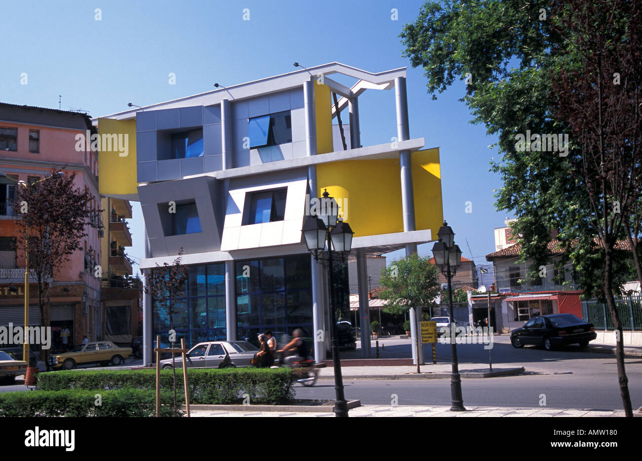 New Architecture Tirana Albania Stock Photo - Alamy