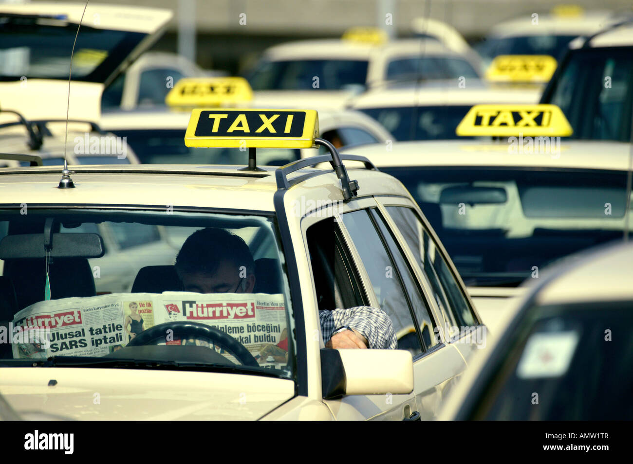 German taxi driver hi-res stock photography and images - Alamy