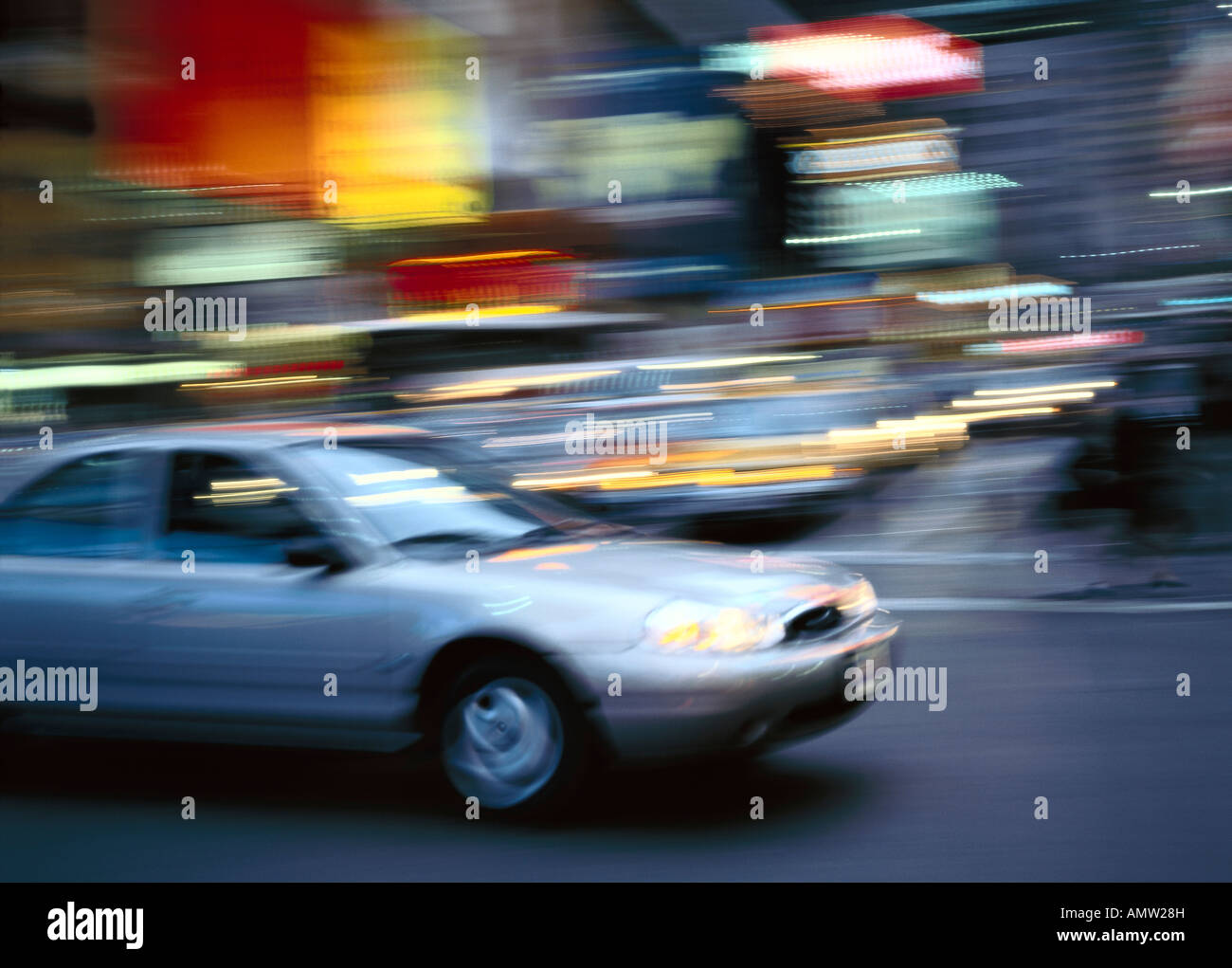 Rush hour in New York Stock Photo - Alamy